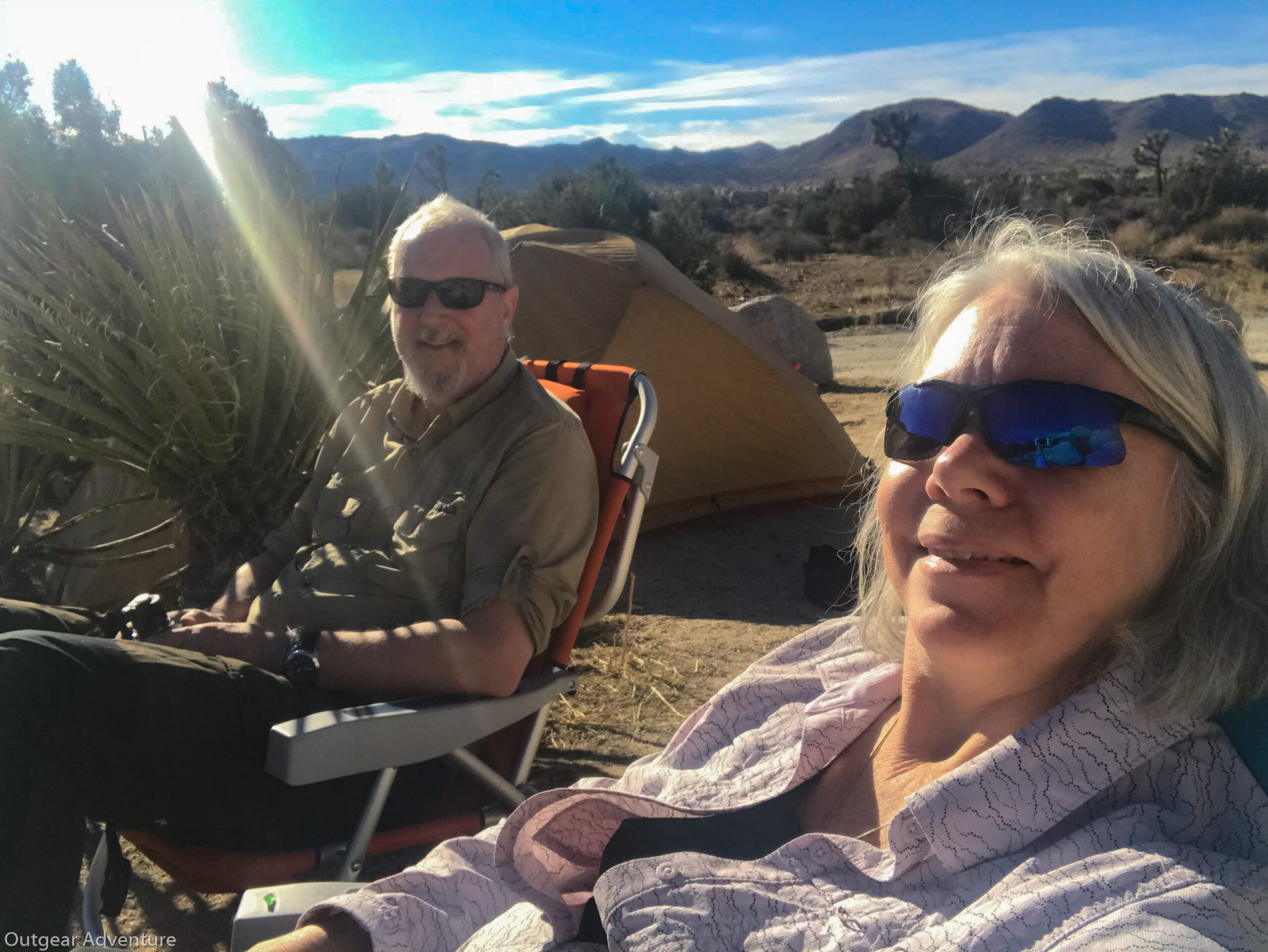 Tent Camping Test in Joshua Tree National Park - Outgear Adventure